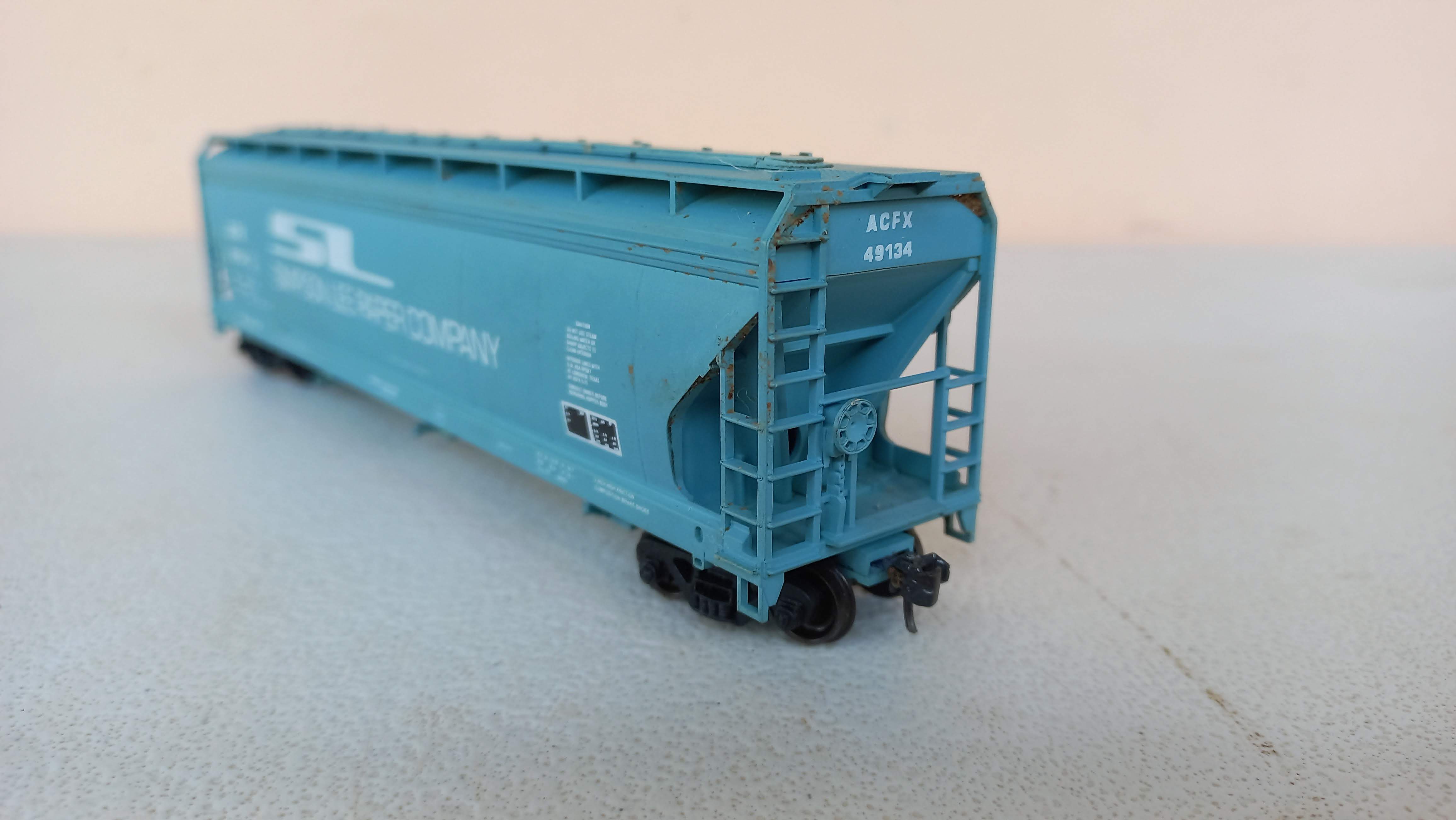 Athearn - Vagão Hopper Simpson Lee Paper Company #49134 - Giltec Modelismo