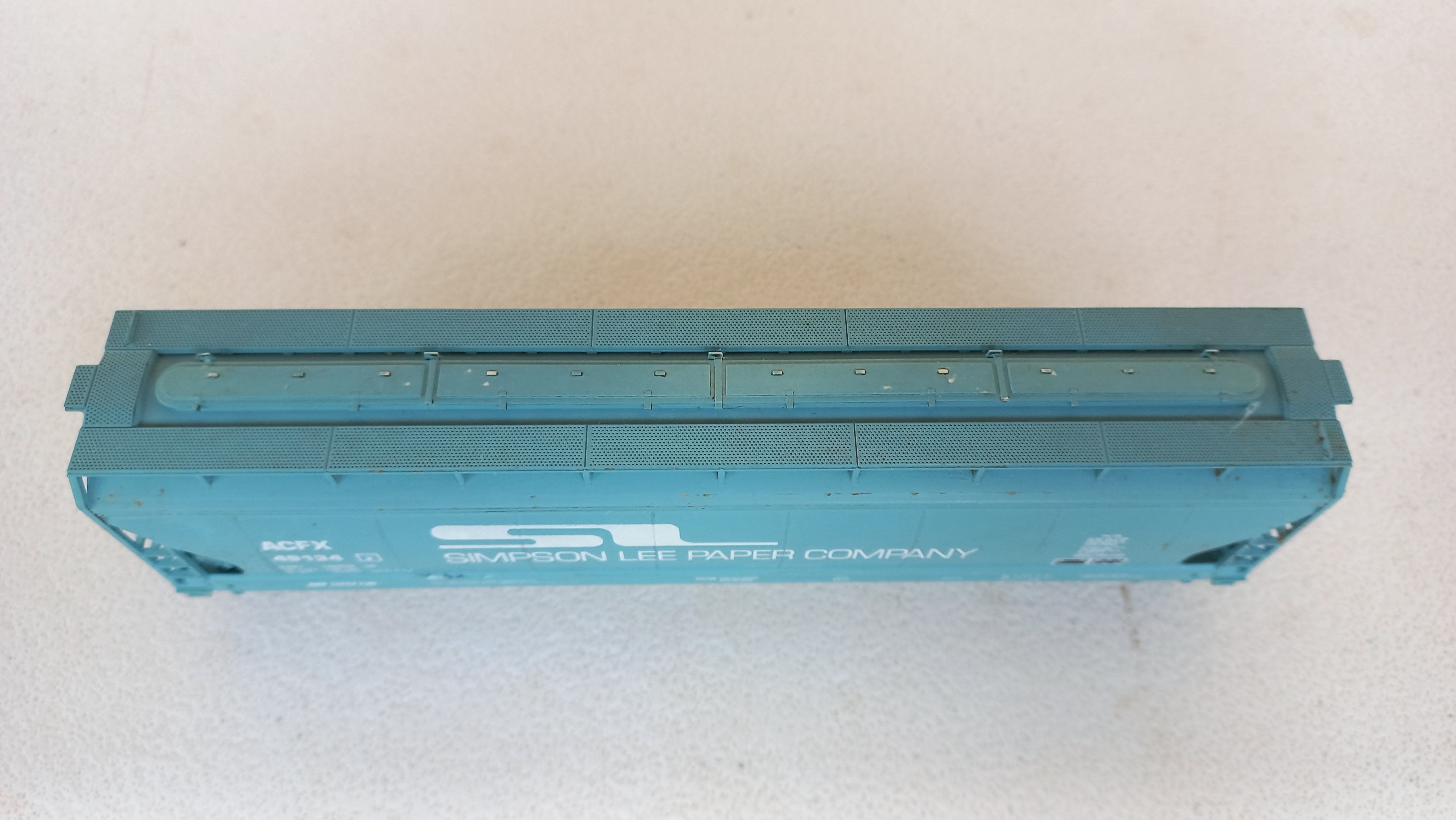 Athearn - Vagão Hopper Simpson Lee Paper Company #49134 - Giltec Modelismo