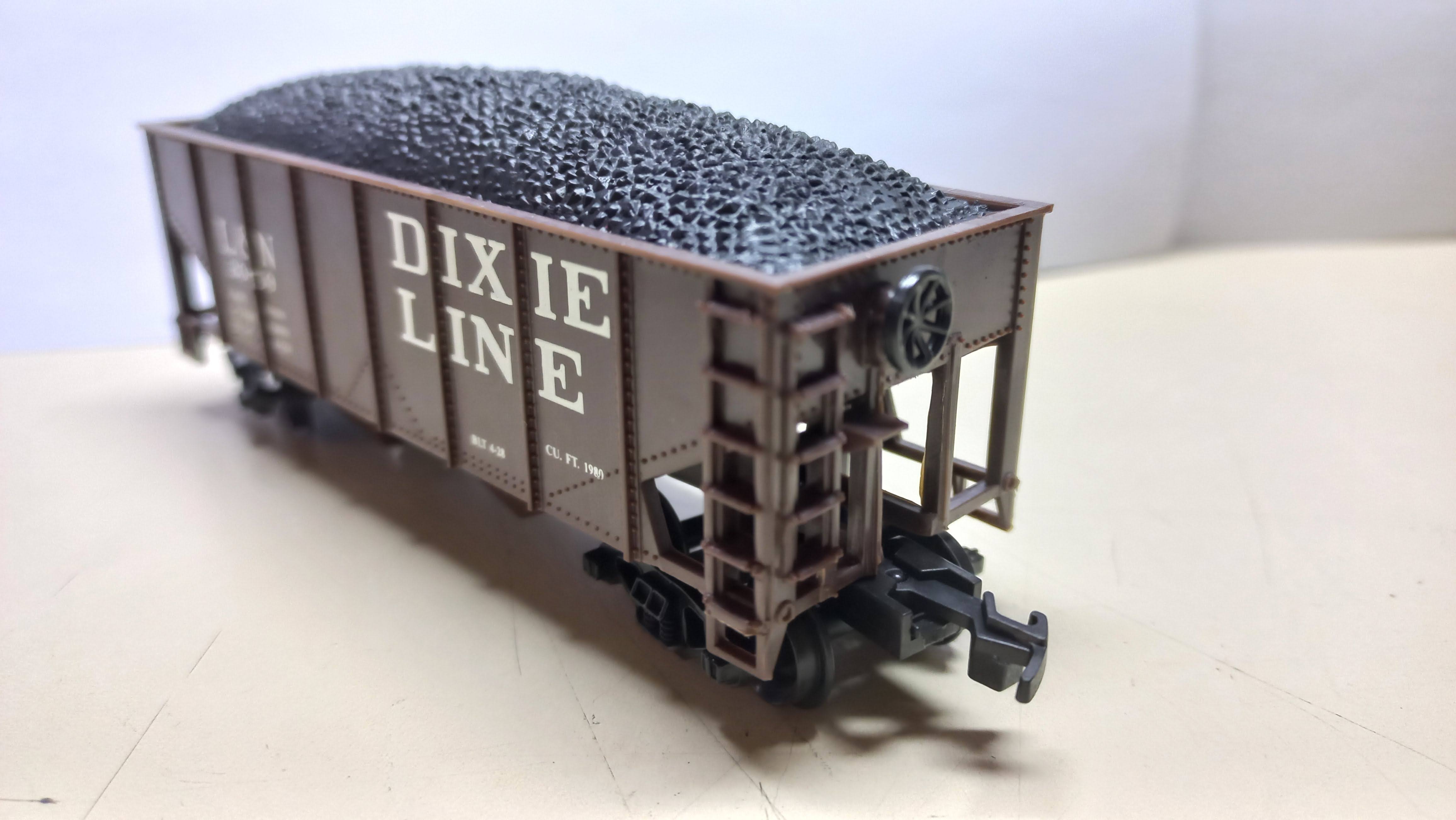 vagão Gôndola co carga L&N 20459 - Giltec Modelismo