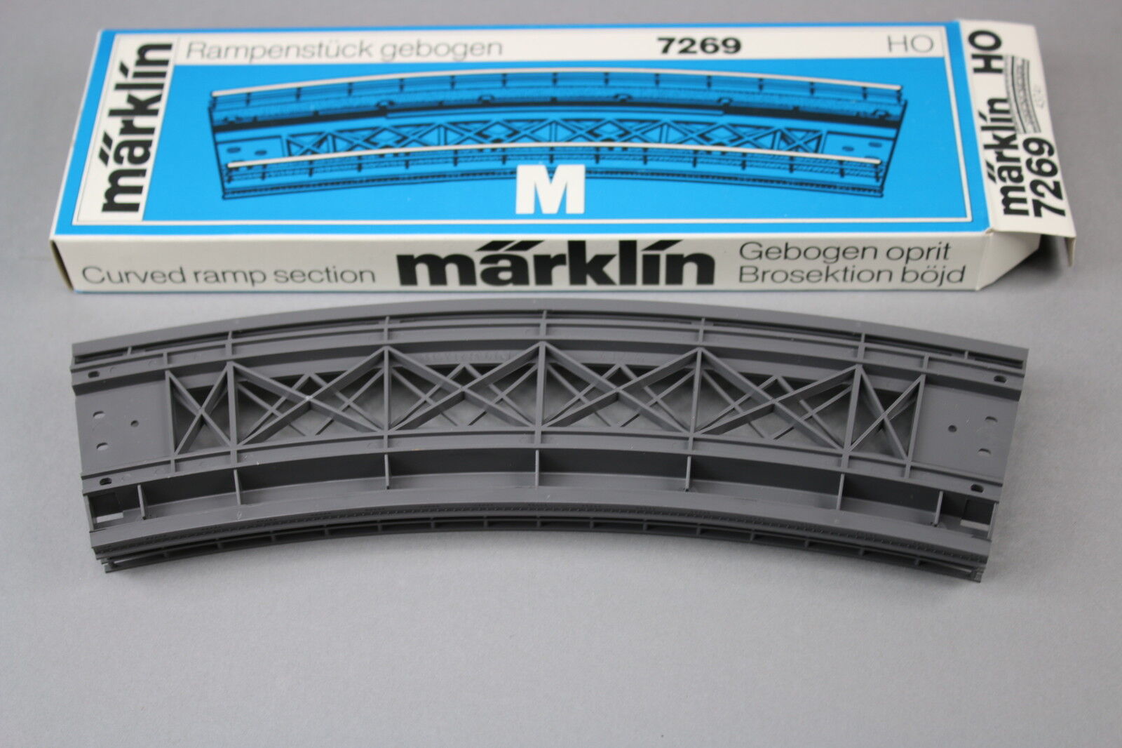 Marklin 7269 Ponte em Curva M Raio 437 R 4 - Giltec Modelismo