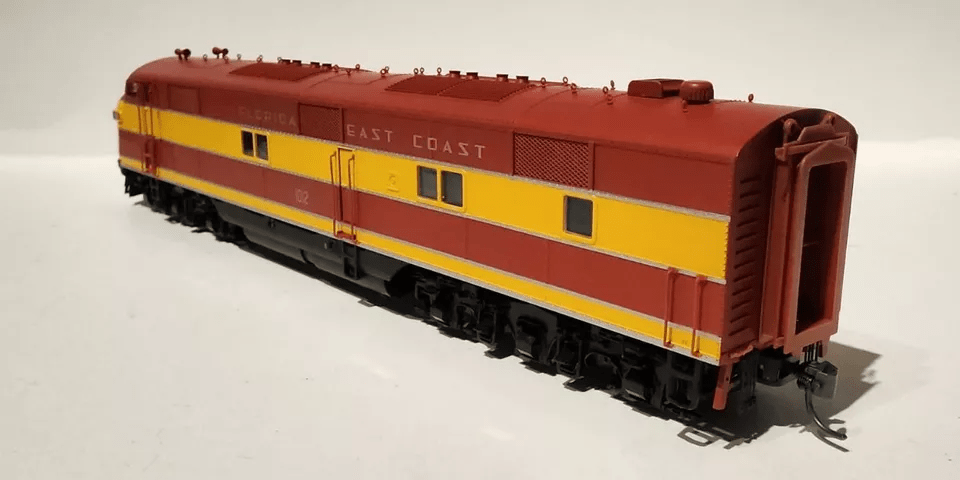 PROTO 2000 21078 - Locomotiva a diesel E7 Florida East Coast 1012 com luz de Marte - Giltec ...