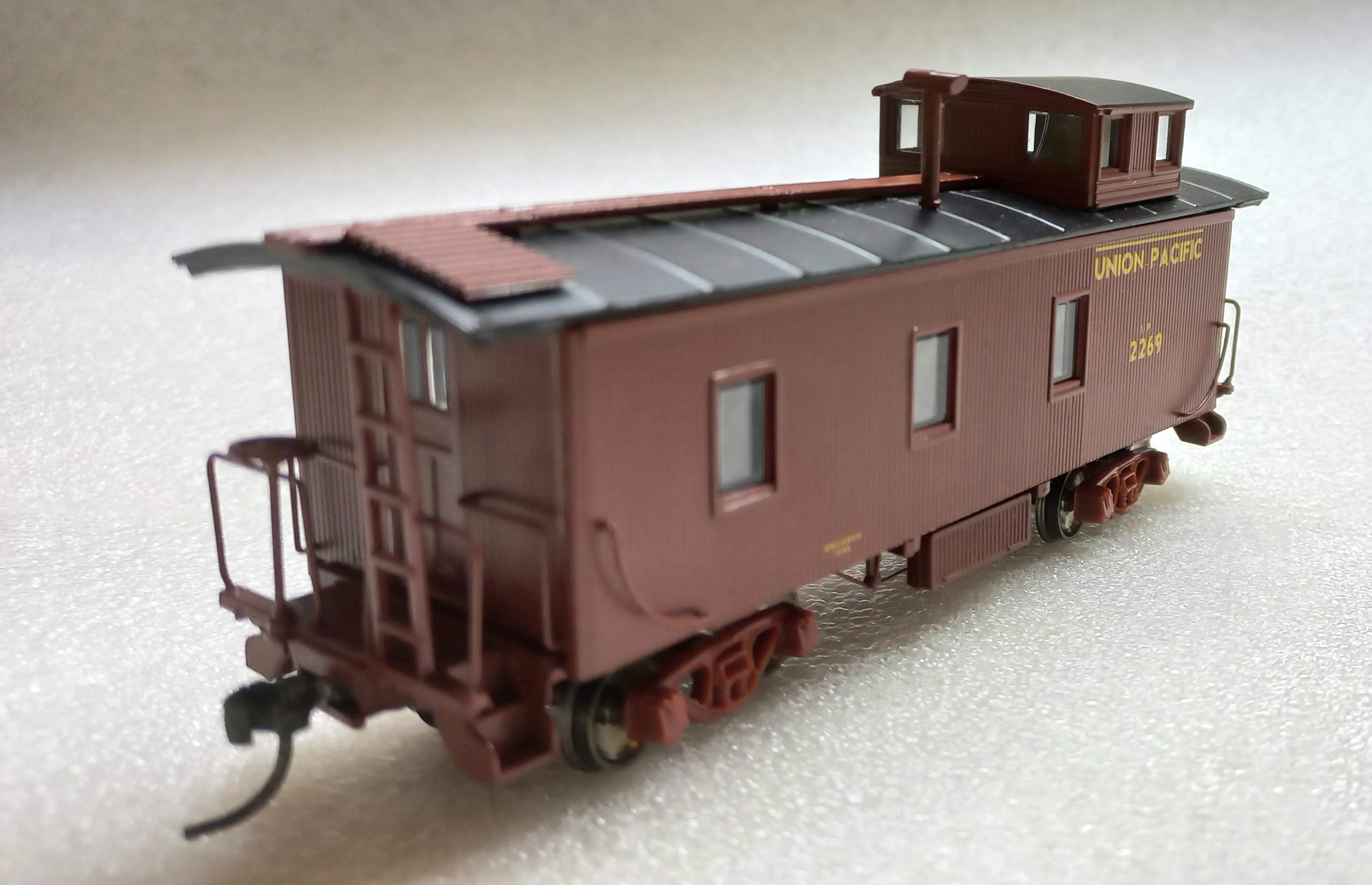 Roundhouse 84366 Vagão Caboose Union Pacific 3 Janelas Standard Wood #2269 - SEM EMBALAGEM ...